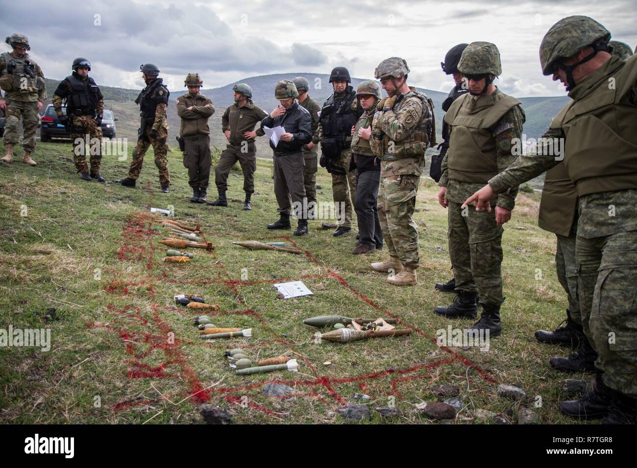 Humanitarian demining hi-res stock photography and images - Alamy
