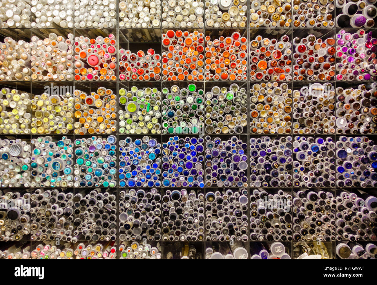 Button sewing item hi-res stock photography and images - Alamy