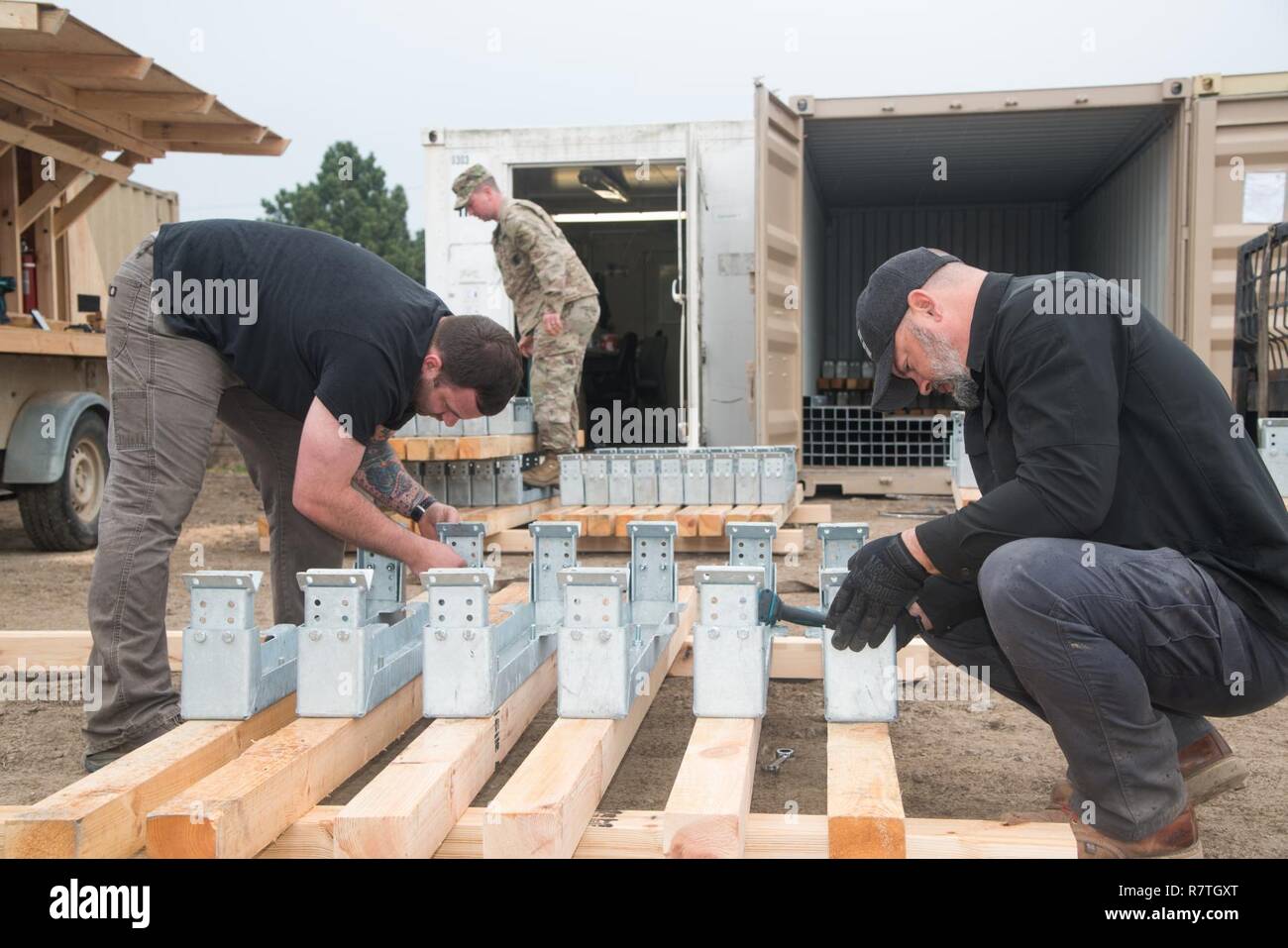 Department of the Army civilians from 7th Army Training command and a U ...