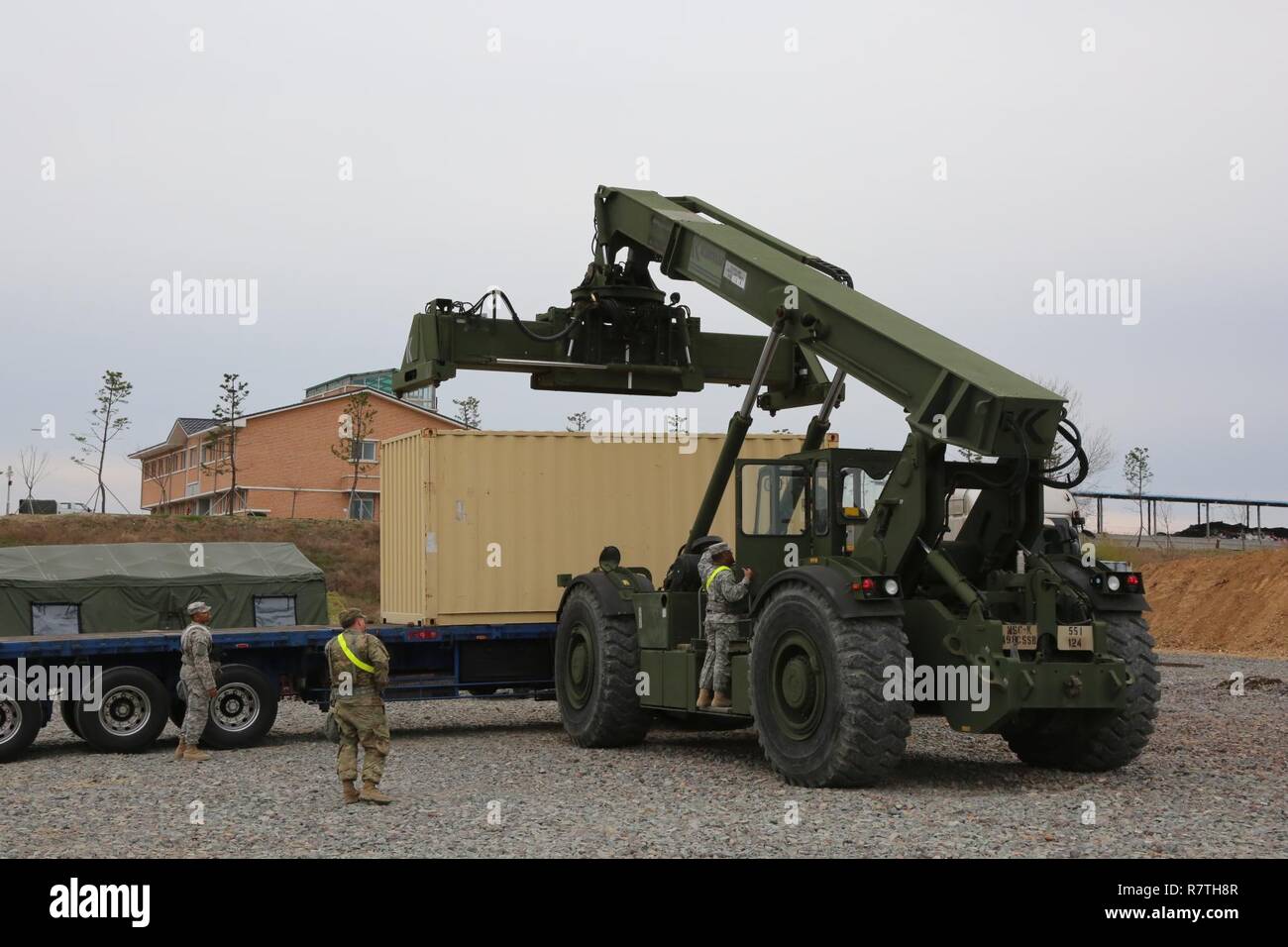 Rough Terrain Container Handler High Resolution Stock Photography and ...