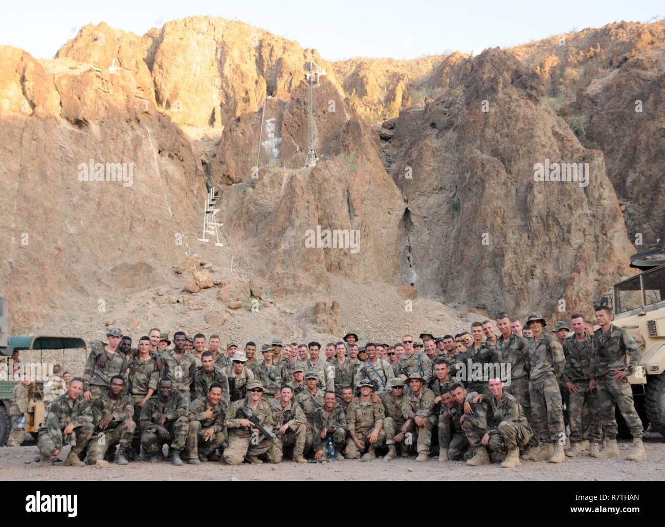 French desert commando course hi-res stock photography and images - Alamy