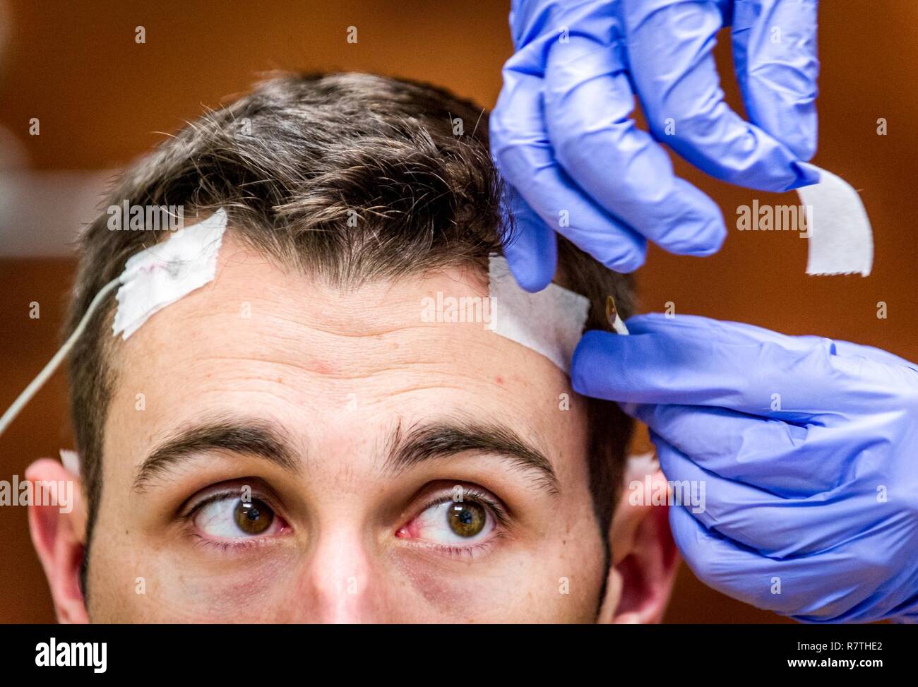 Anda Popescu, a physicist with the Magnetoencephalography (MEG ...