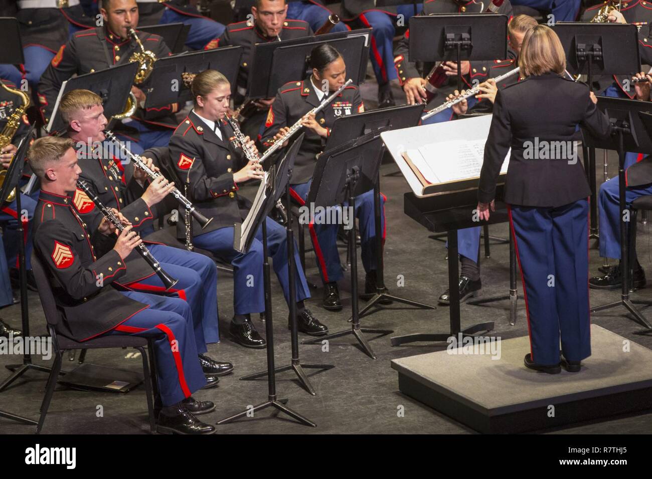 U.S. Marine Corps Chief Warrant Officer 3 Stephanie Wire, officer in ...