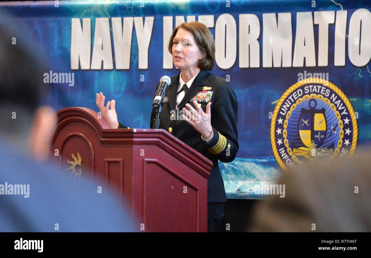 Deputy chief of naval operations for information warfare hi-res stock ...