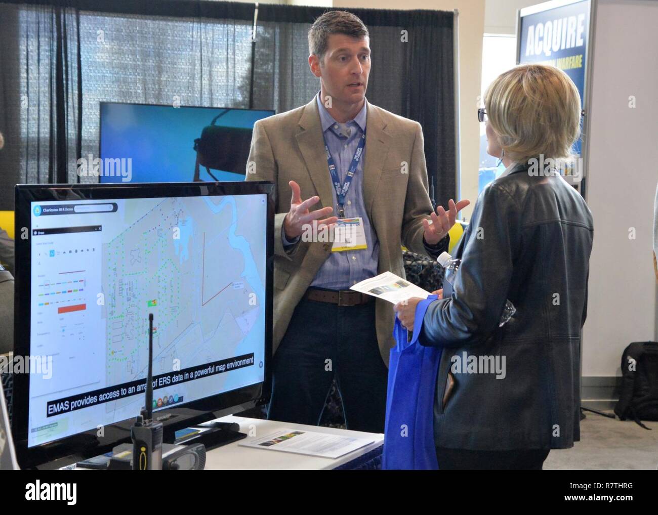National Harbor, Md. (Apr. 4, 2017) Scott Brinson, an emergency ...