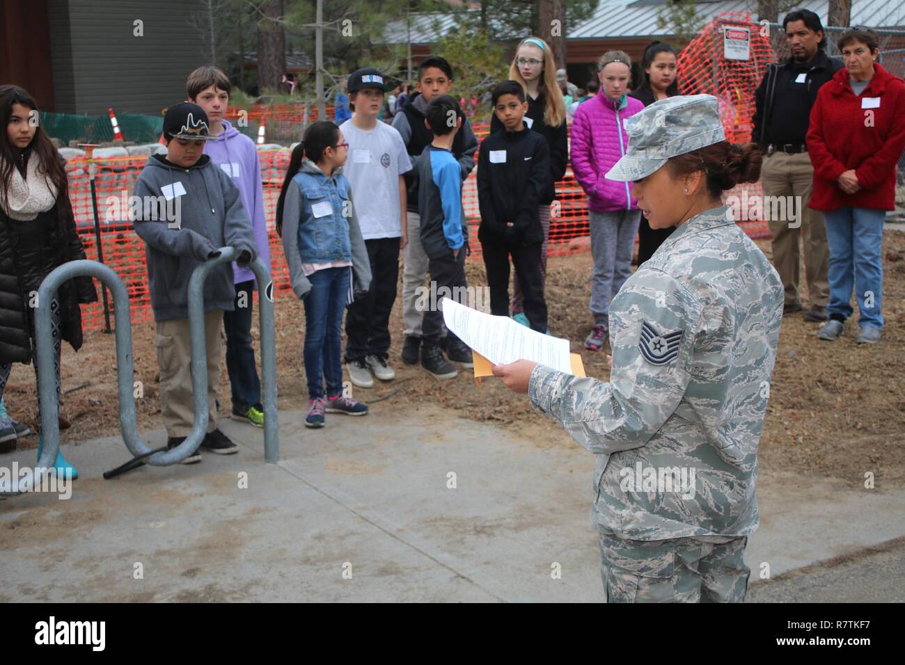 Tech. Sgt. Elbriellemay Wilson, a member of the California National ...