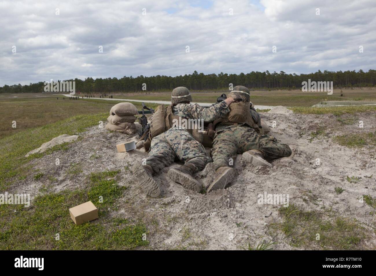 U.S. Marines assigned to Advanced Infantry Training Battalion the ...