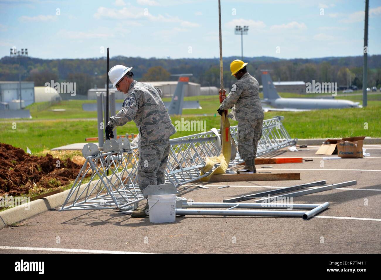 Senior Master Sgt. Phillip Dunn and Master Sgt. Brad Ransom, 241st ...