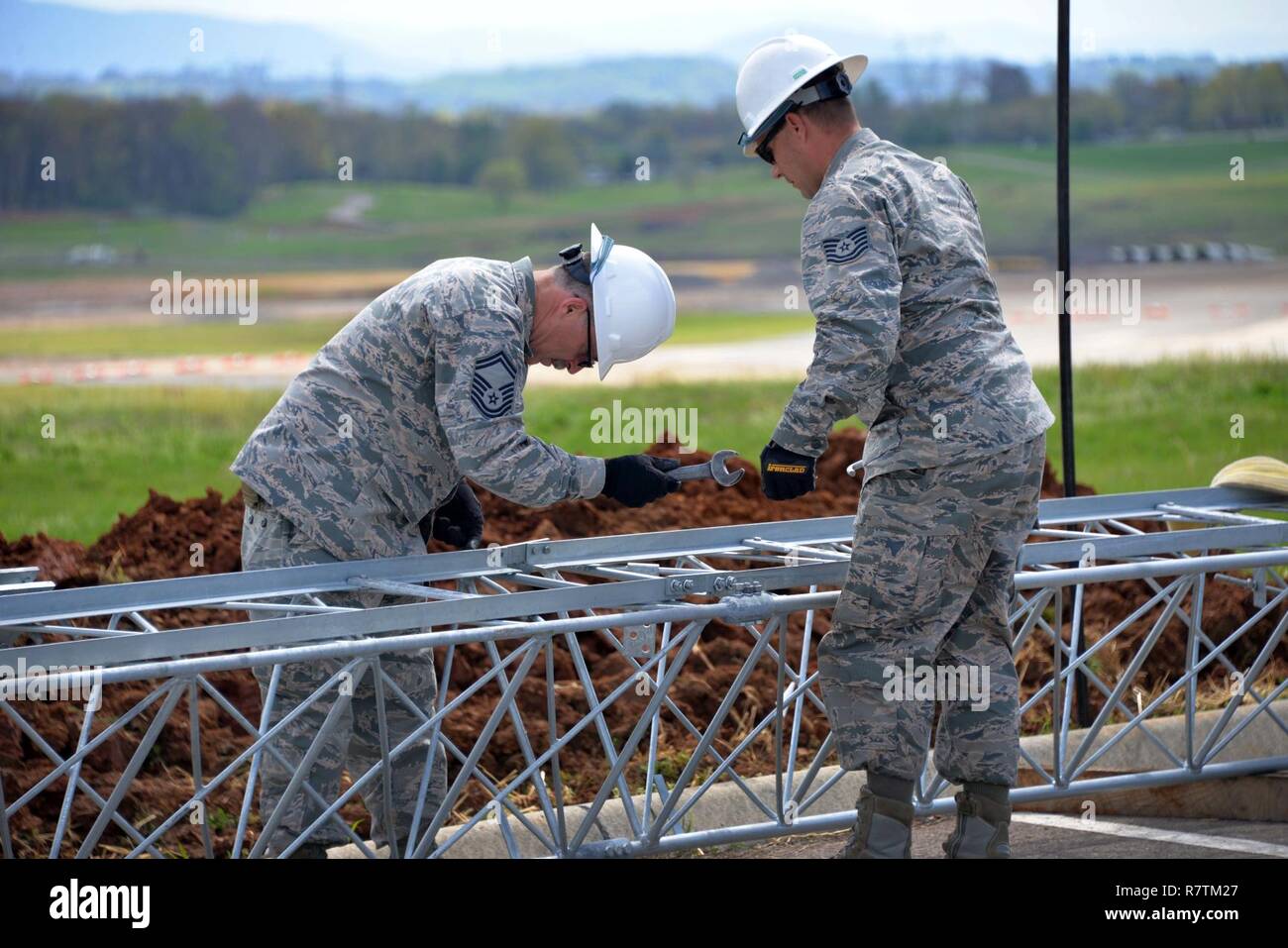 Senior Master Sgt. Phillip Dunn and Tech. Sgt. Jonathan Branam, 241st ...