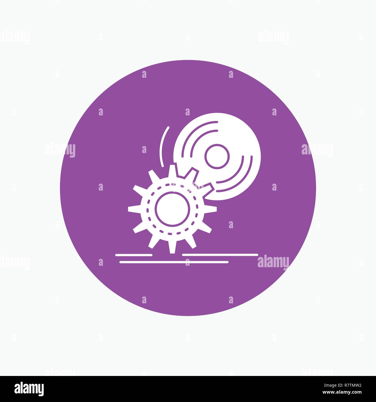 Installation disc Stock Vector Images - Alamy