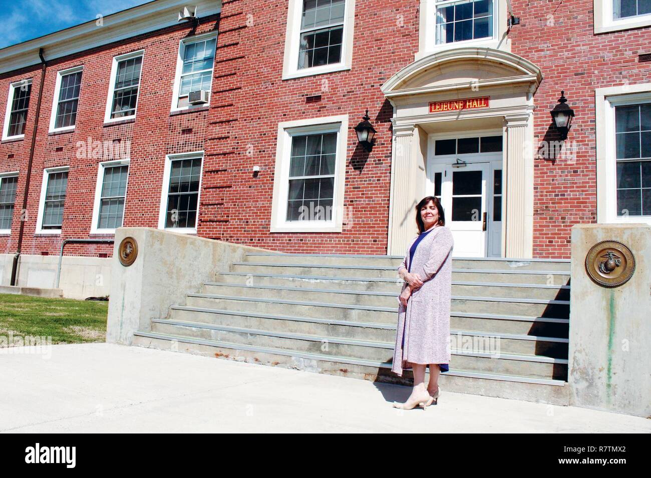 For Marcia Flanagan Marine Corps Base Quantico was her childhood home ...