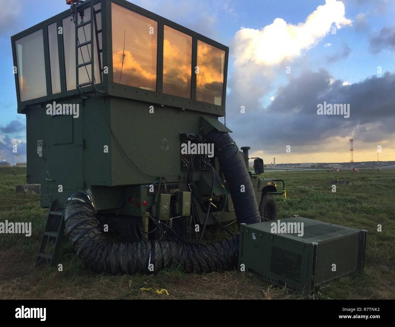 The Meteorological Shelter Navigation Model 7(MSN-7), a mobile tower ...