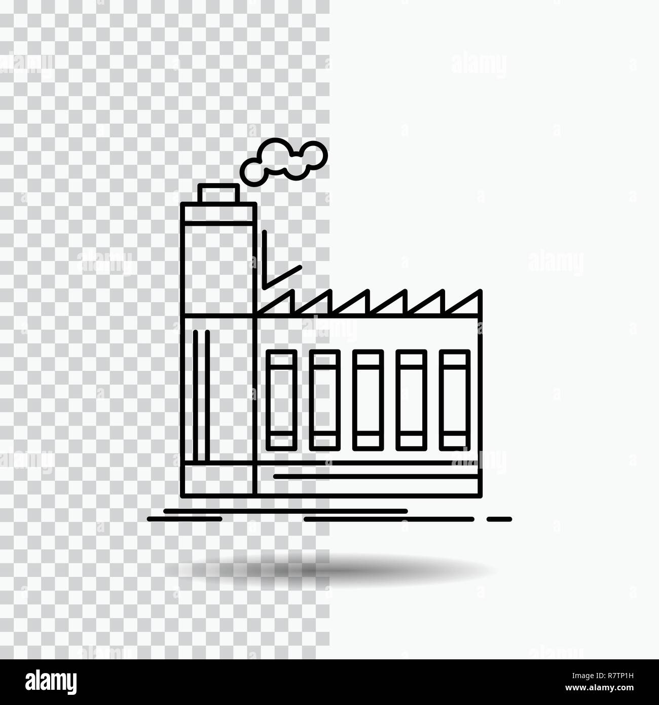 Factory Production Icon