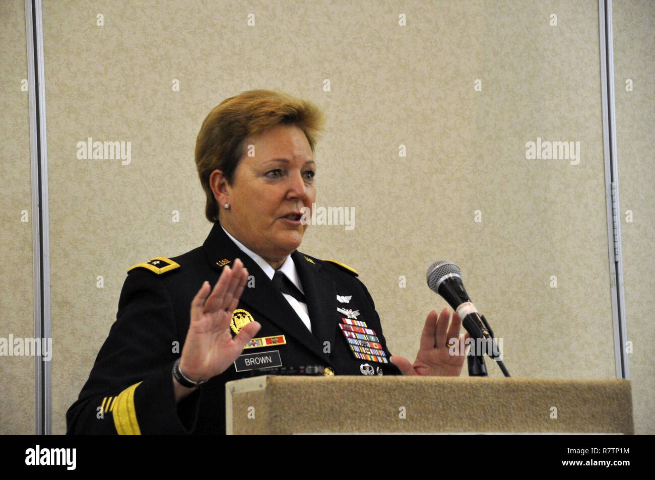 Maj gen heidi brown hi-res stock photography and images - Alamy