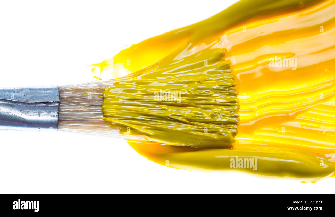 Acrylic brush hi-res stock photography and images - Alamy