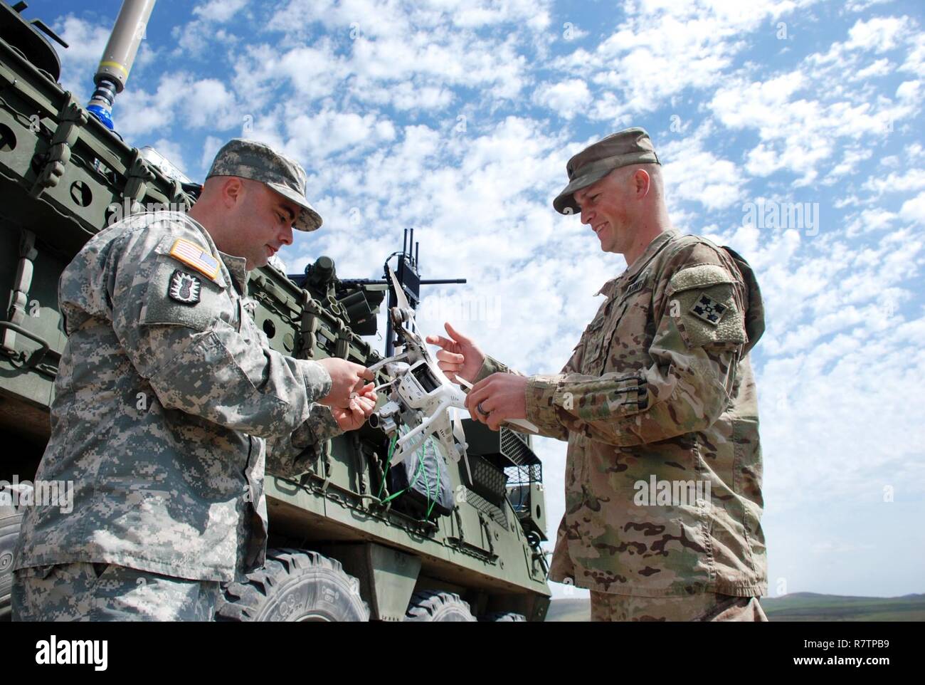 Spc. Brandon Sallaway (right) 2nd Battalion, 12 Field Artillery, 1st ...
