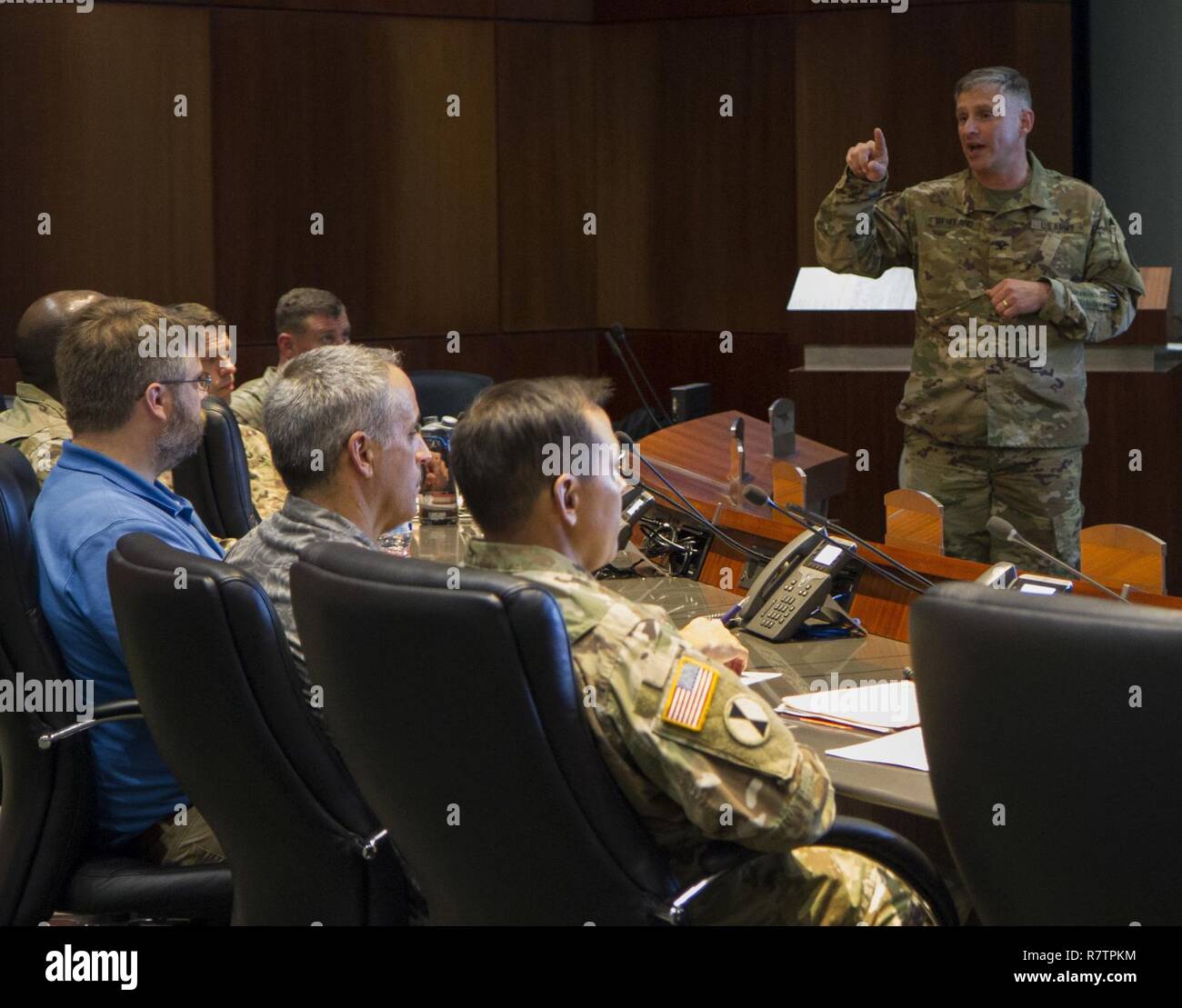 FORT SHAFTER, Hawaii (July 4, 2018) U.S. Army Col. Christopher Wendland ...