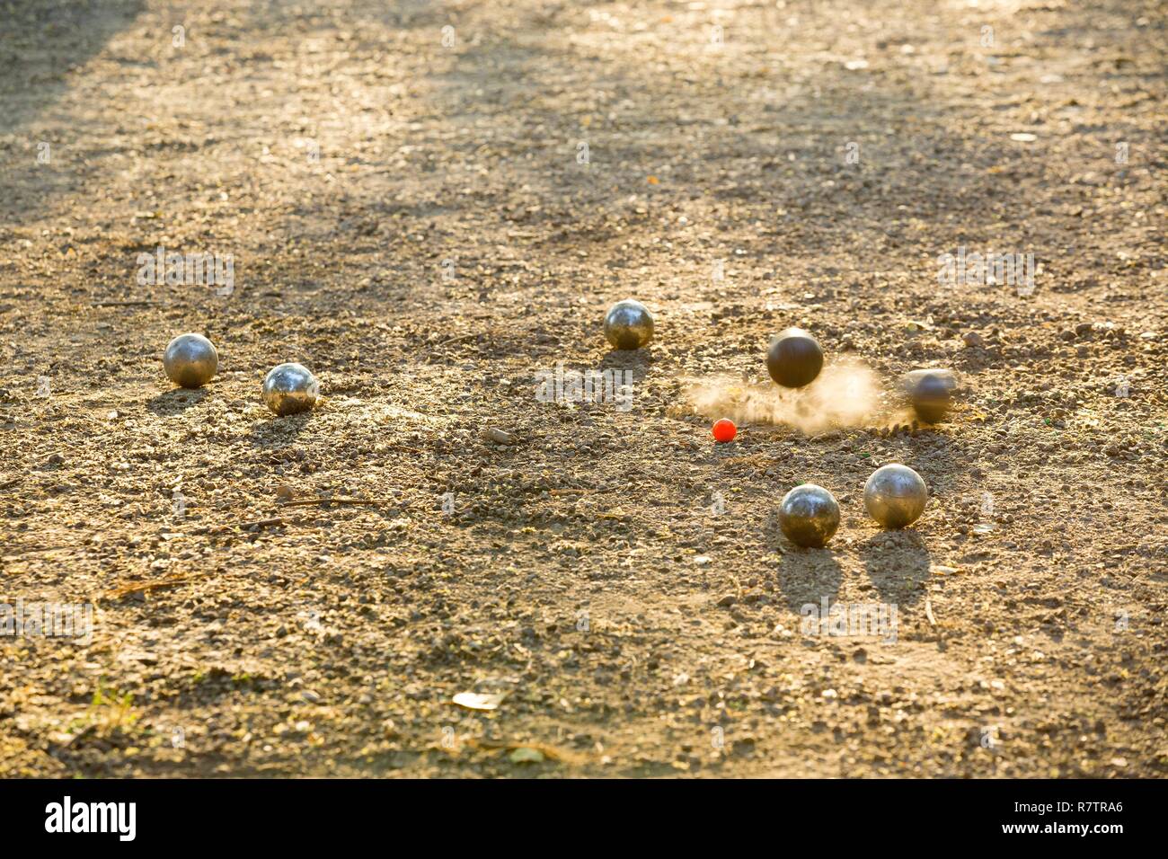 Petanque game hi-res stock photography and images - Alamy