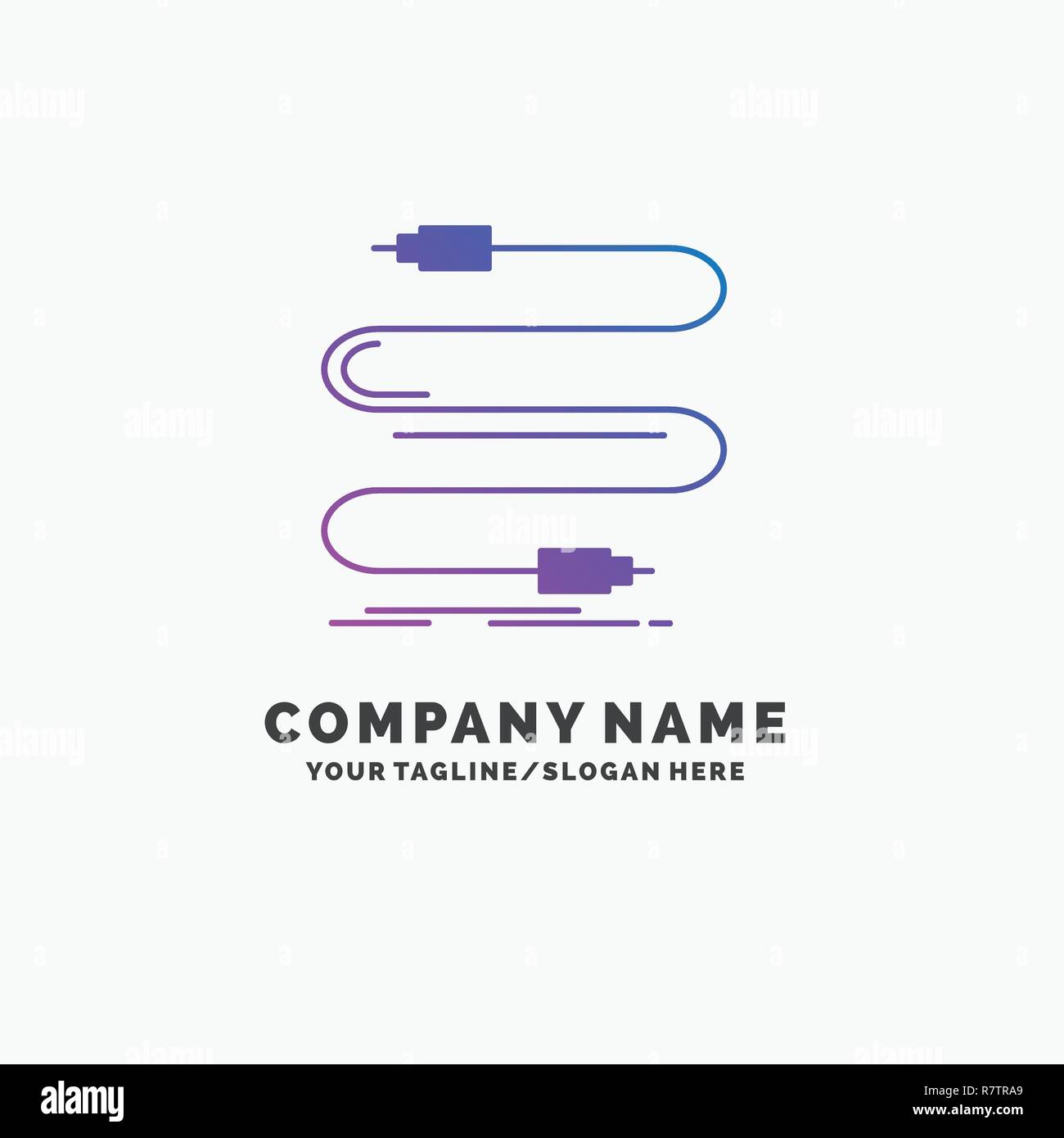 Interconnect logo Stock Vector Images - Alamy
