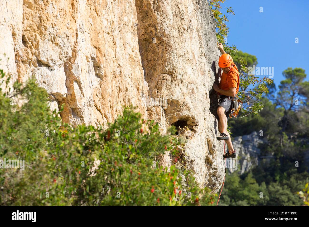 France, Var, Dracenie, Chateaudouble, Chateaudouble Gorge, Marinouns ...