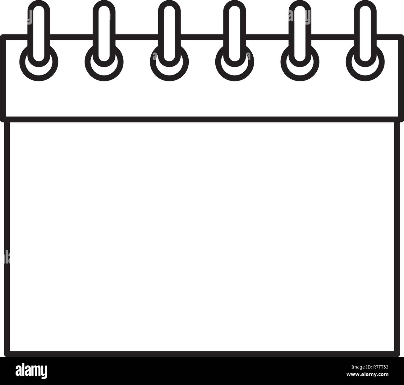 calendar blank icon Stock Vector Image & Art - Alamy