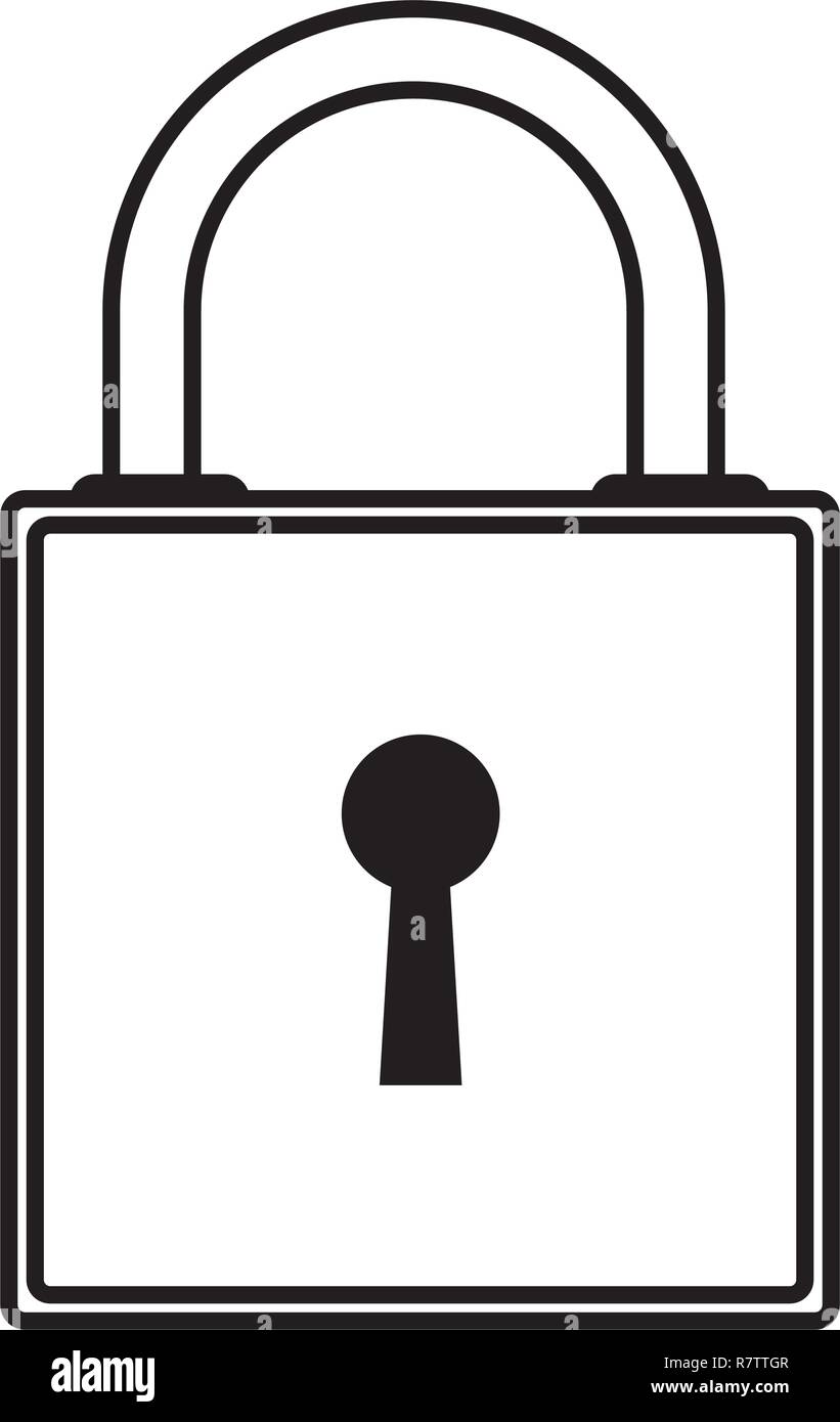 padlock safety icon Stock Vector Image & Art - Alamy