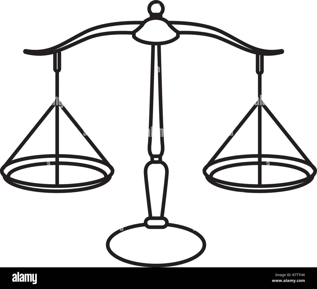 scale financial icon Stock Vector Image & Art - Alamy