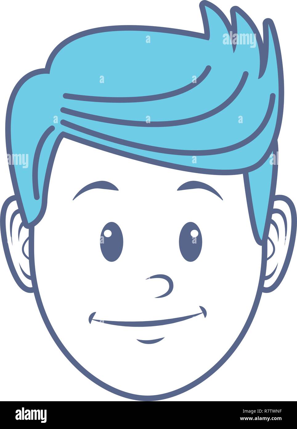 man only face Stock Vector Image & Art - Alamy