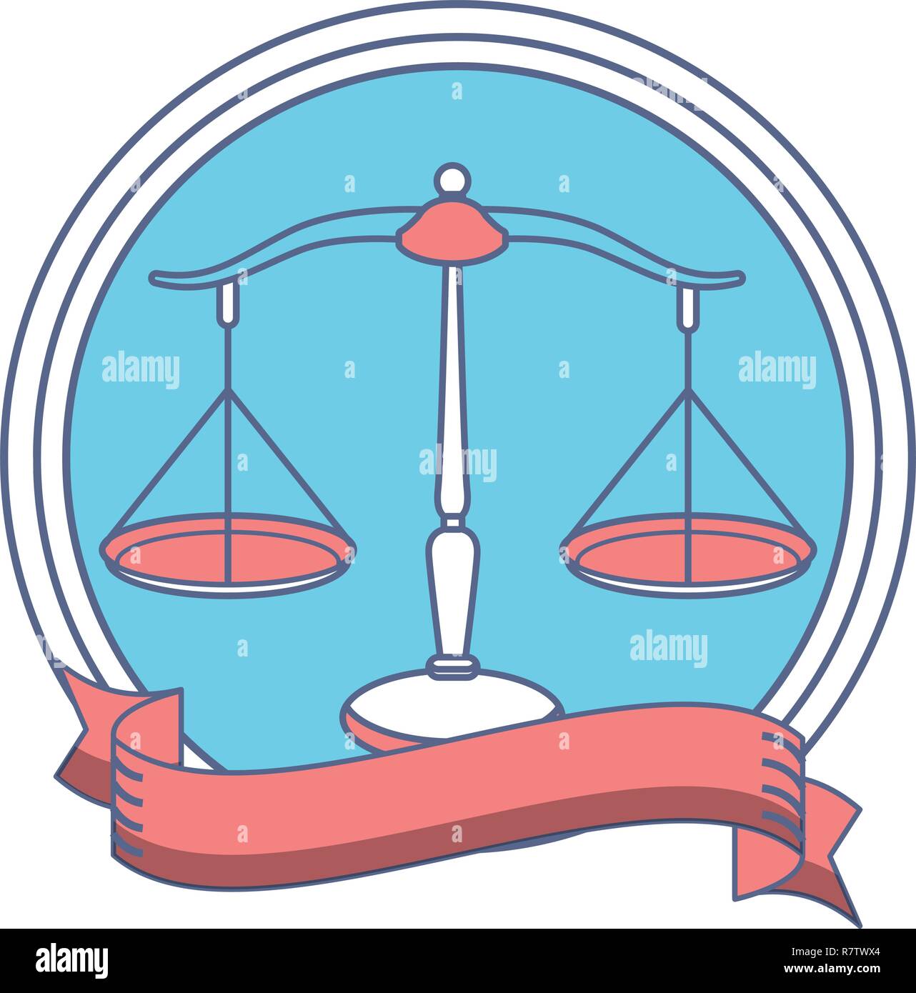 scale financial icon Stock Vector Image & Art - Alamy