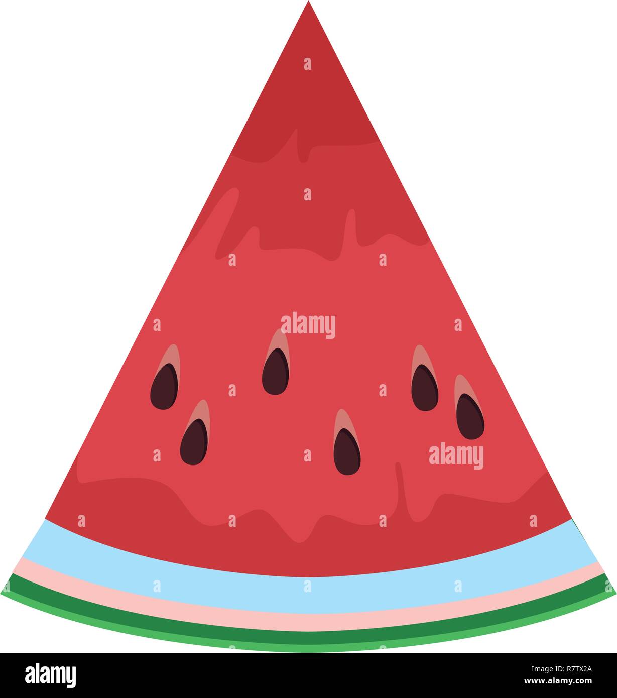 watermelon slide icon Stock Vector Image & Art - Alamy