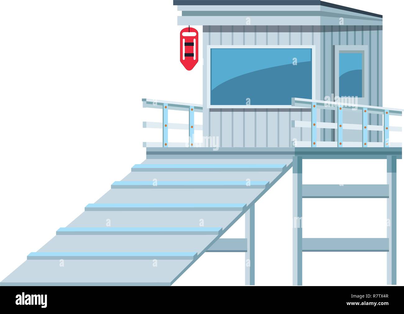 lifeguards tower icon Stock Vector Image & Art - Alamy