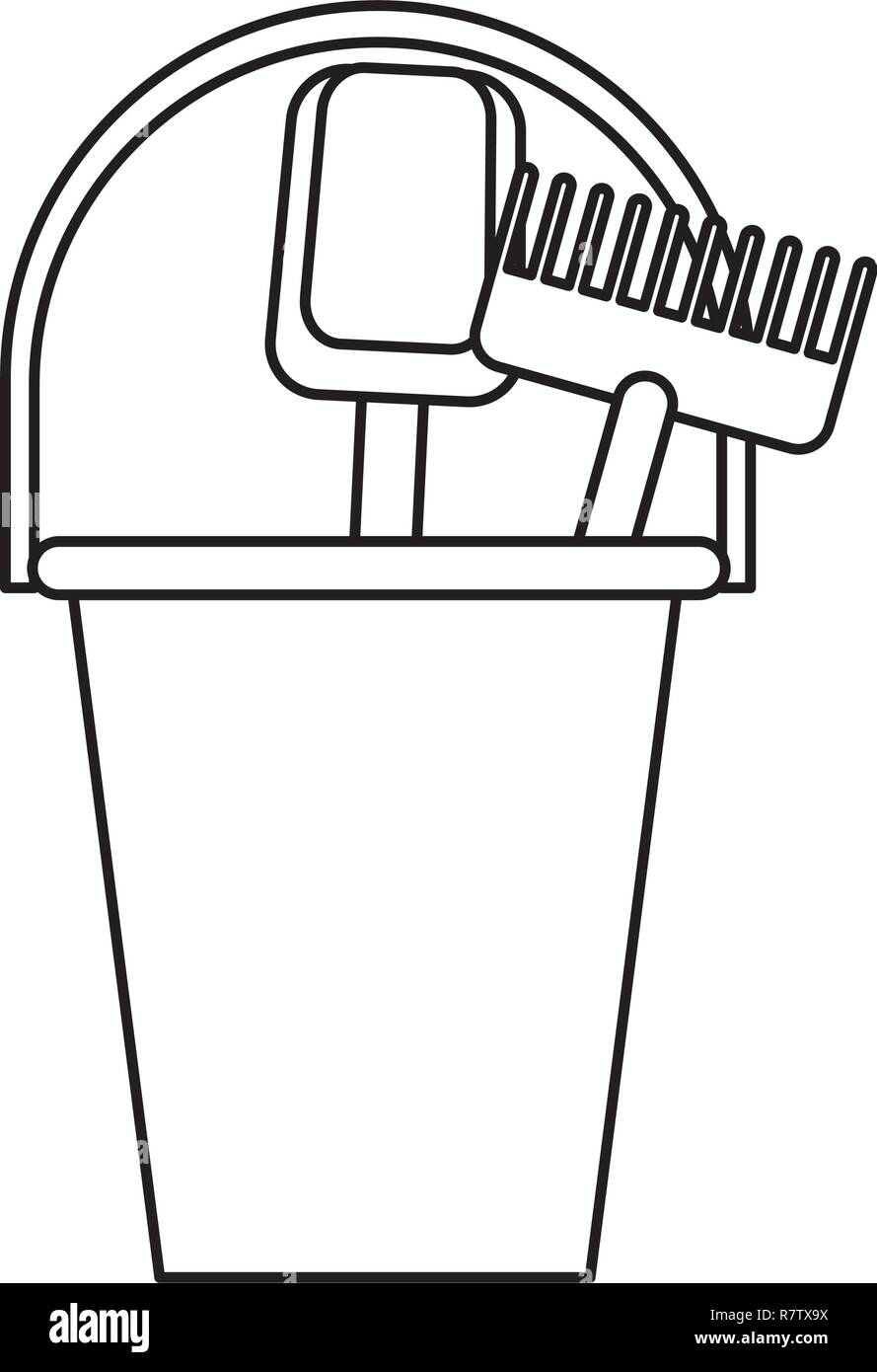 Beach resort toys Stock Vector Images - Alamy