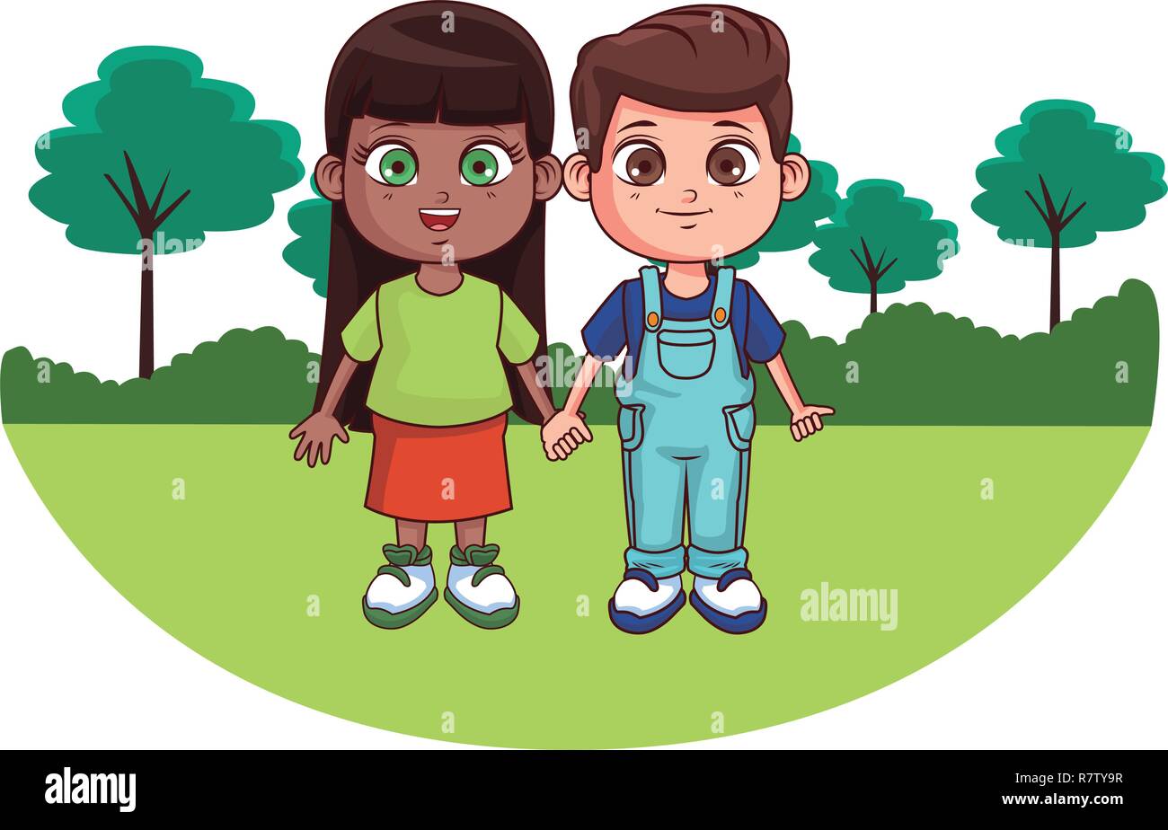 cute children cartoon Stock Vector Image & Art - Alamy