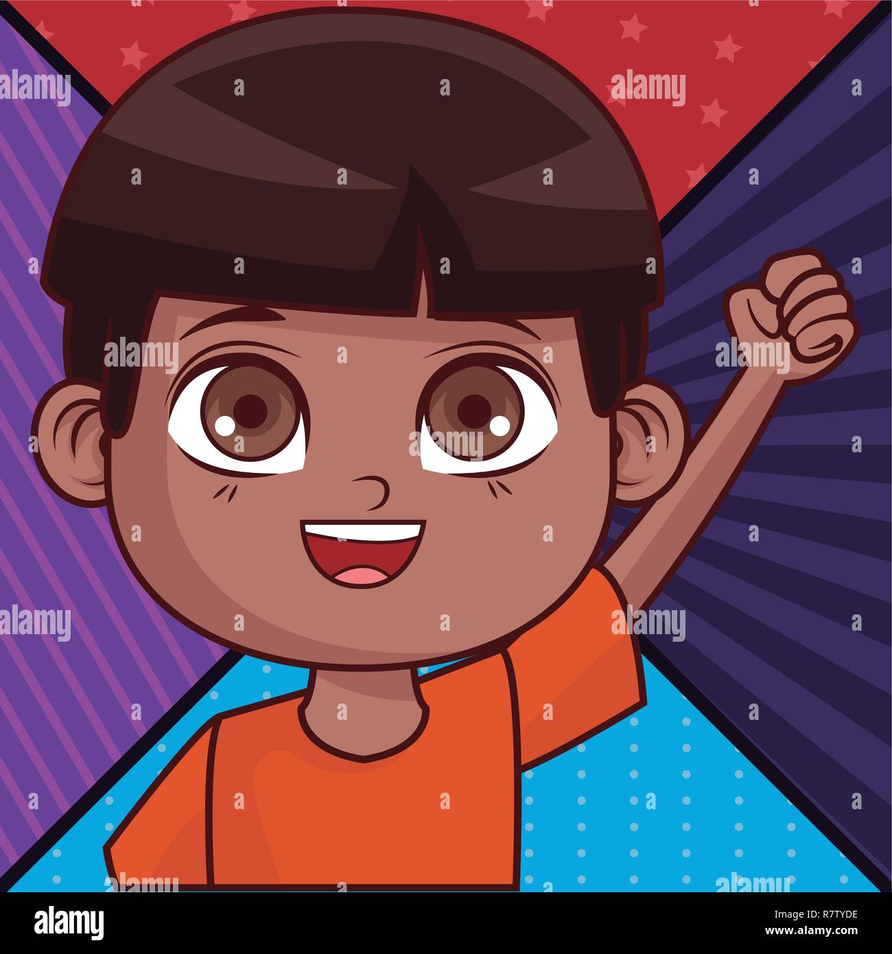 cute boy cartoon Stock Vector Image & Art - Alamy