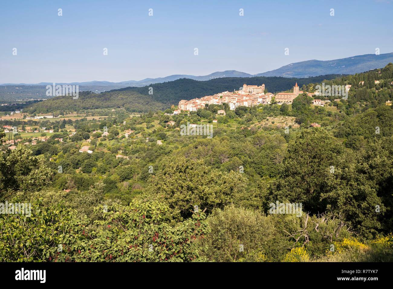 France, Var, Callian, the village Stock Photo - Alamy