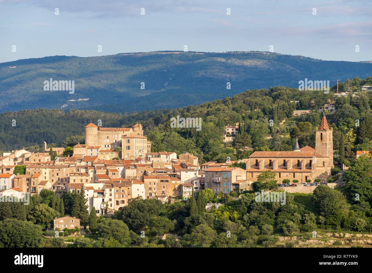 France, Var, Callian, the village Stock Photo - Alamy