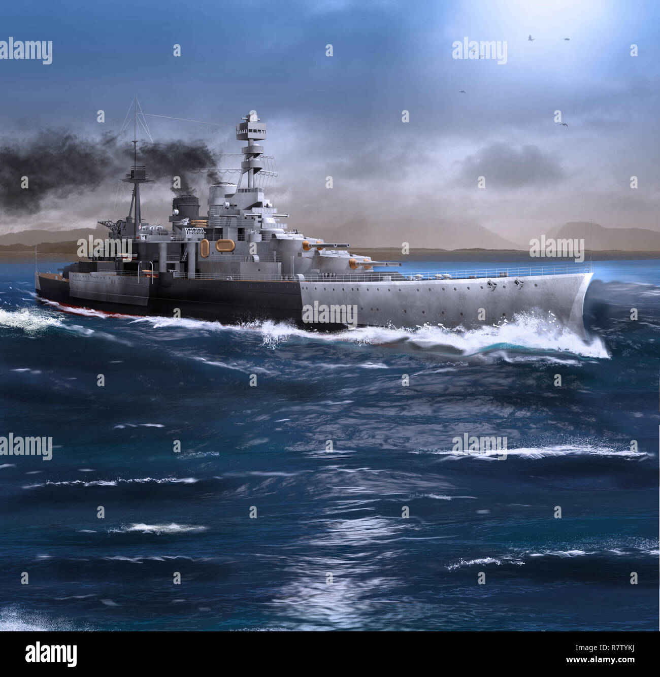 Hms repulse hi-res stock photography and images - Alamy