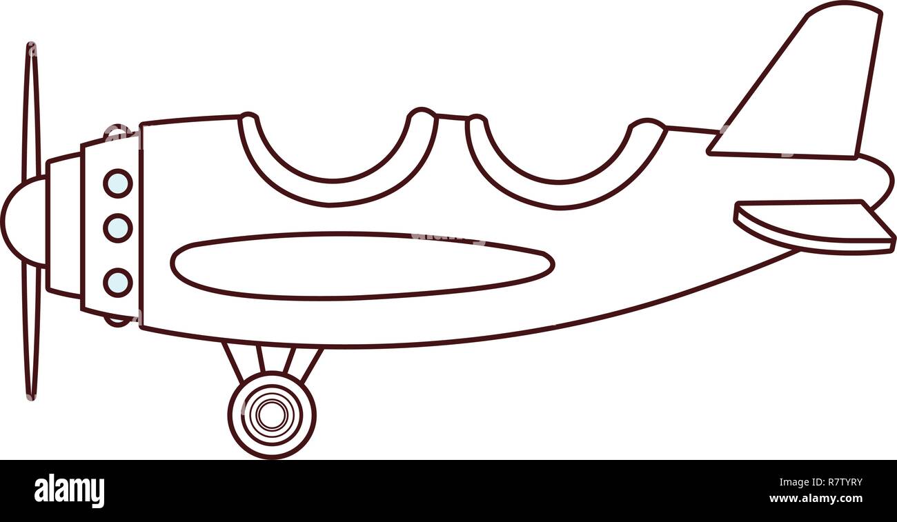 airplane flying cartoon Stock Vector Image & Art - Alamy