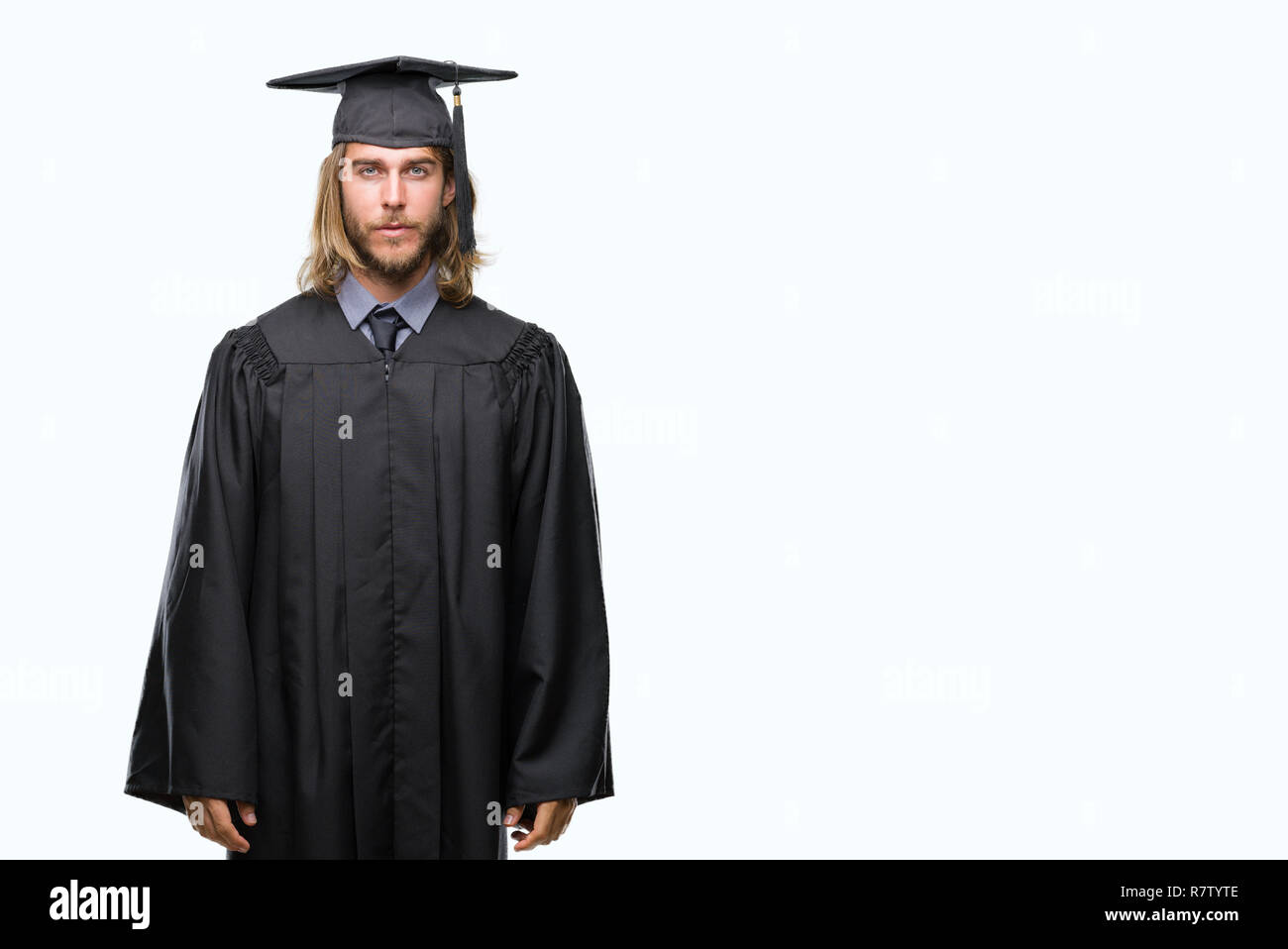 Serious young man university Cut Out Stock Images & Pictures - Alamy