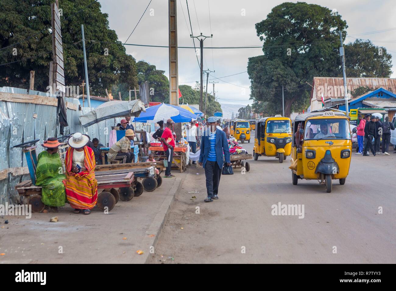 Madagascar, Ihorombe region, Ihosy Stock Photo - Alamy