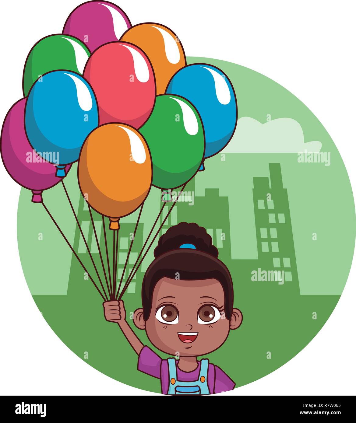 cute girl cartoon Stock Vector Image & Art - Alamy