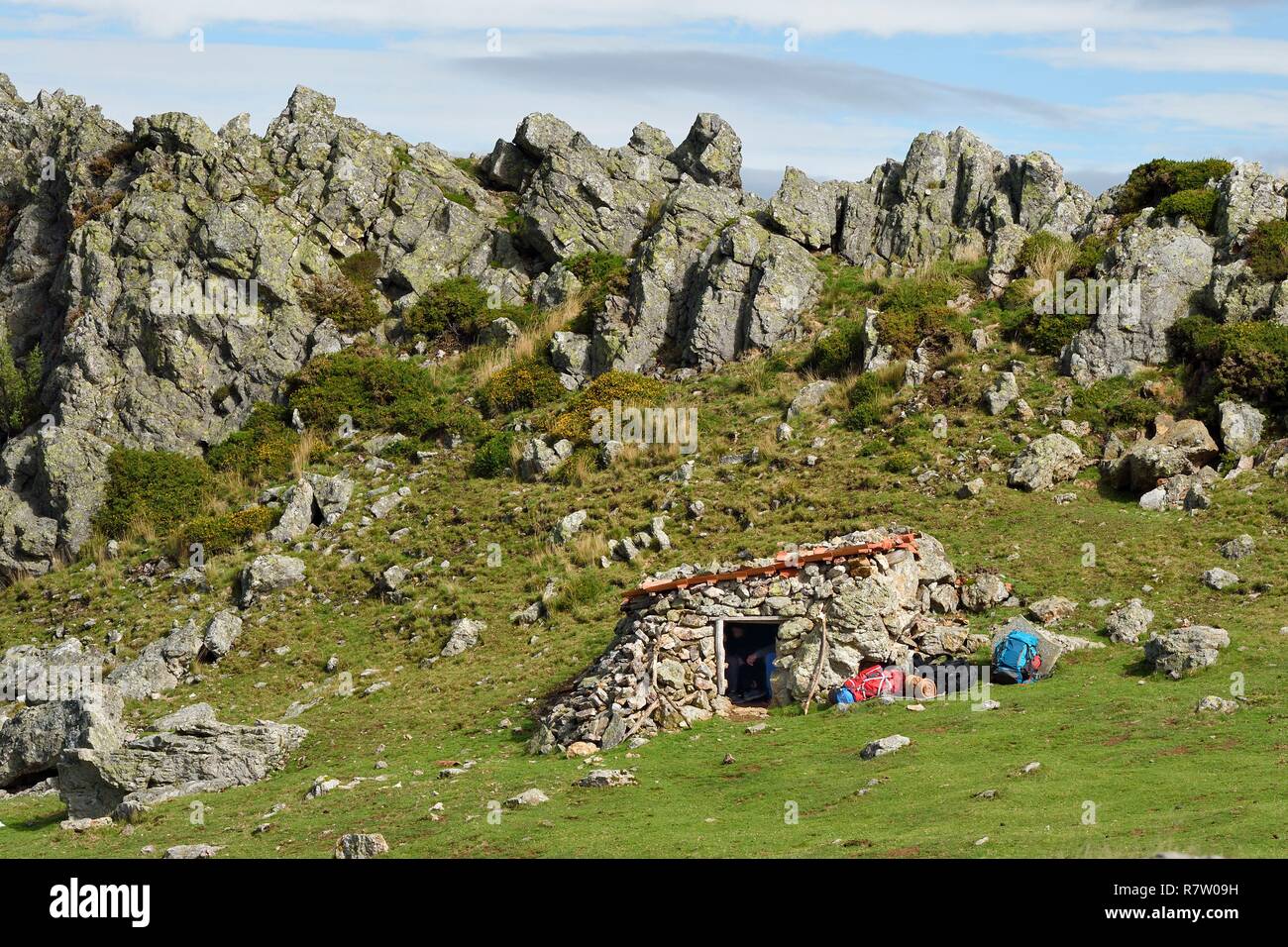 France, Pyrenees Atlantiques, Basque Country, Camino de Santiago (the ...