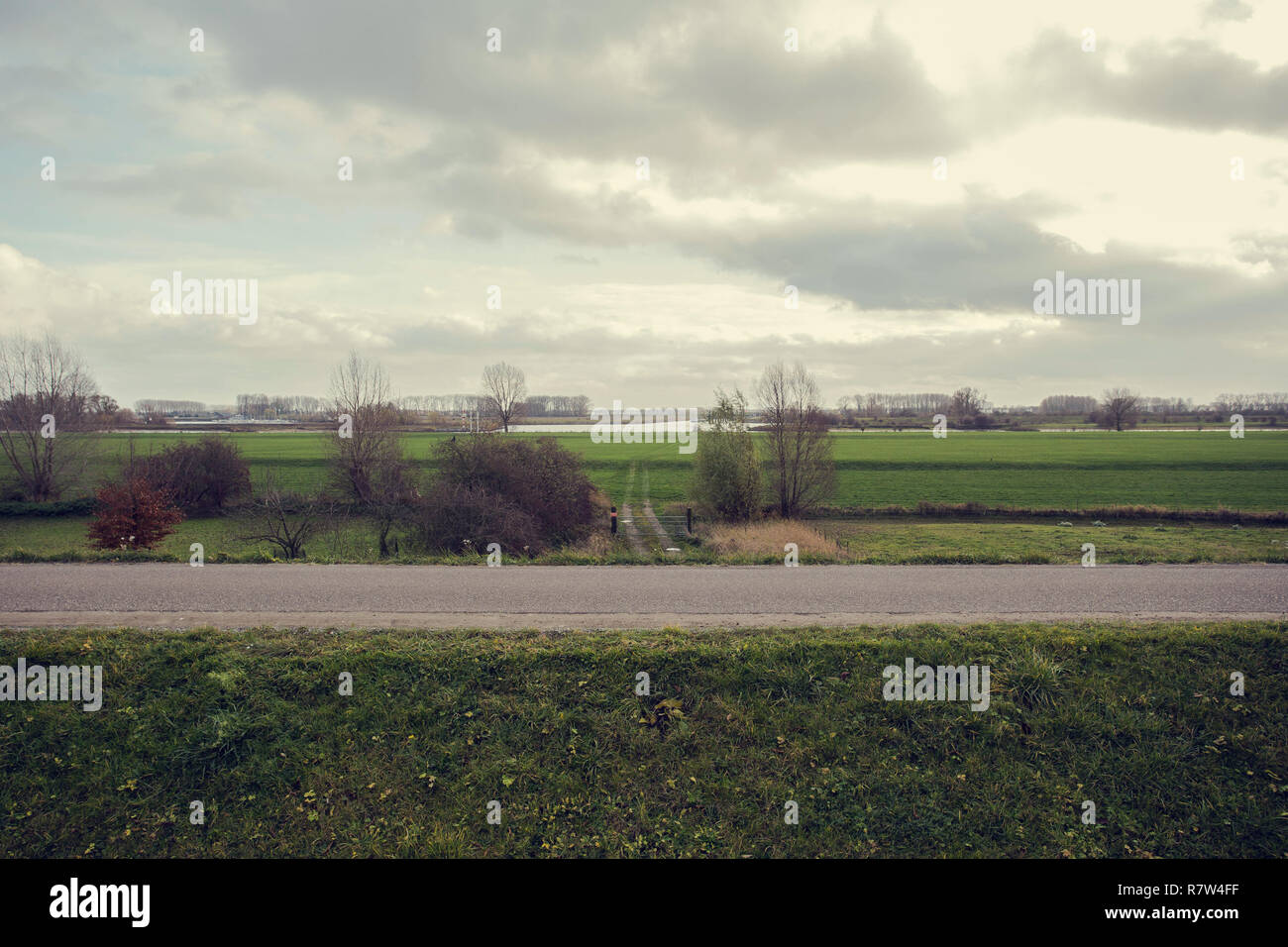 Beautiful landscape dike large hi-res stock photography and images - Alamy