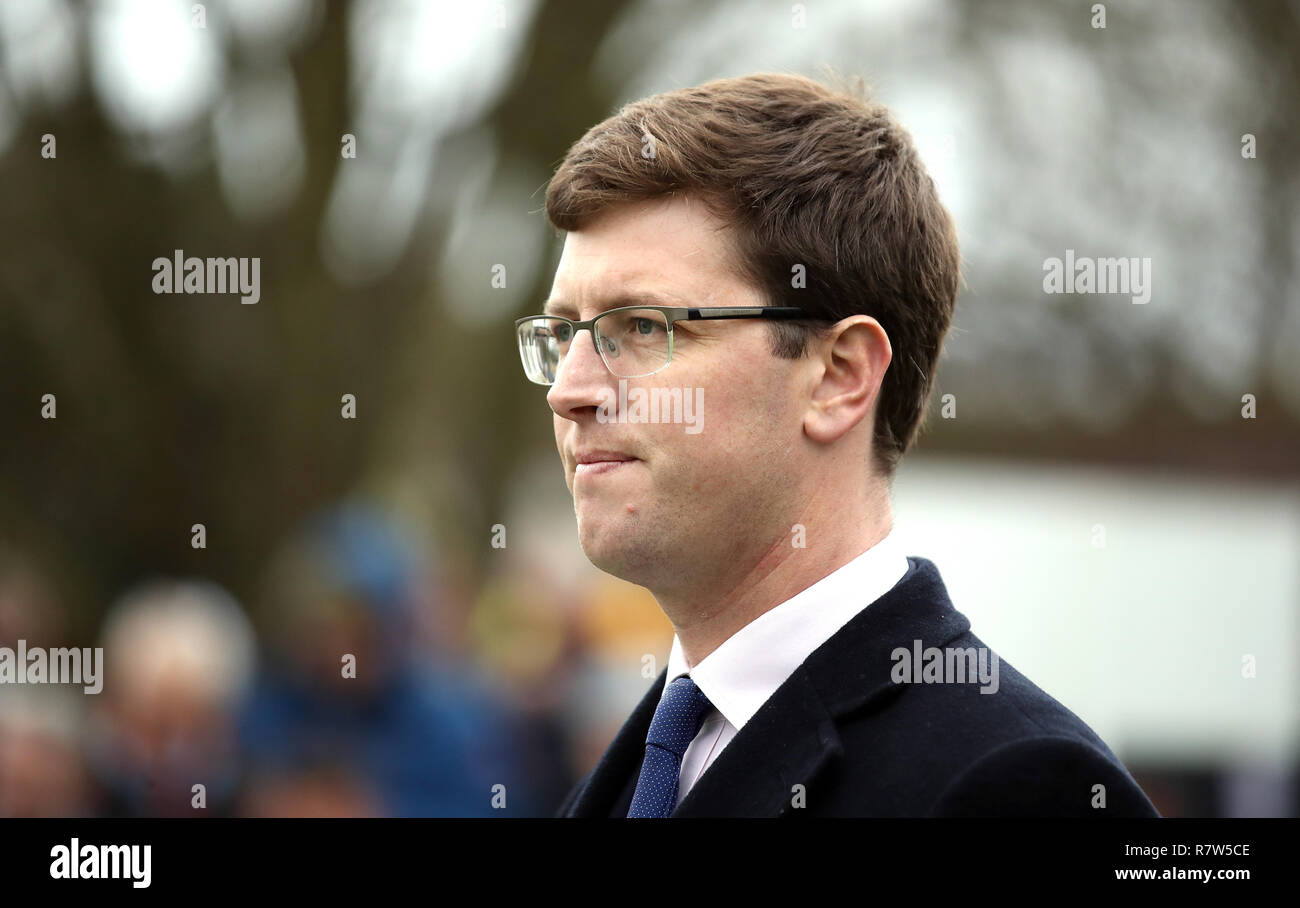 Trainer Harry Fry Stock Photo - Alamy