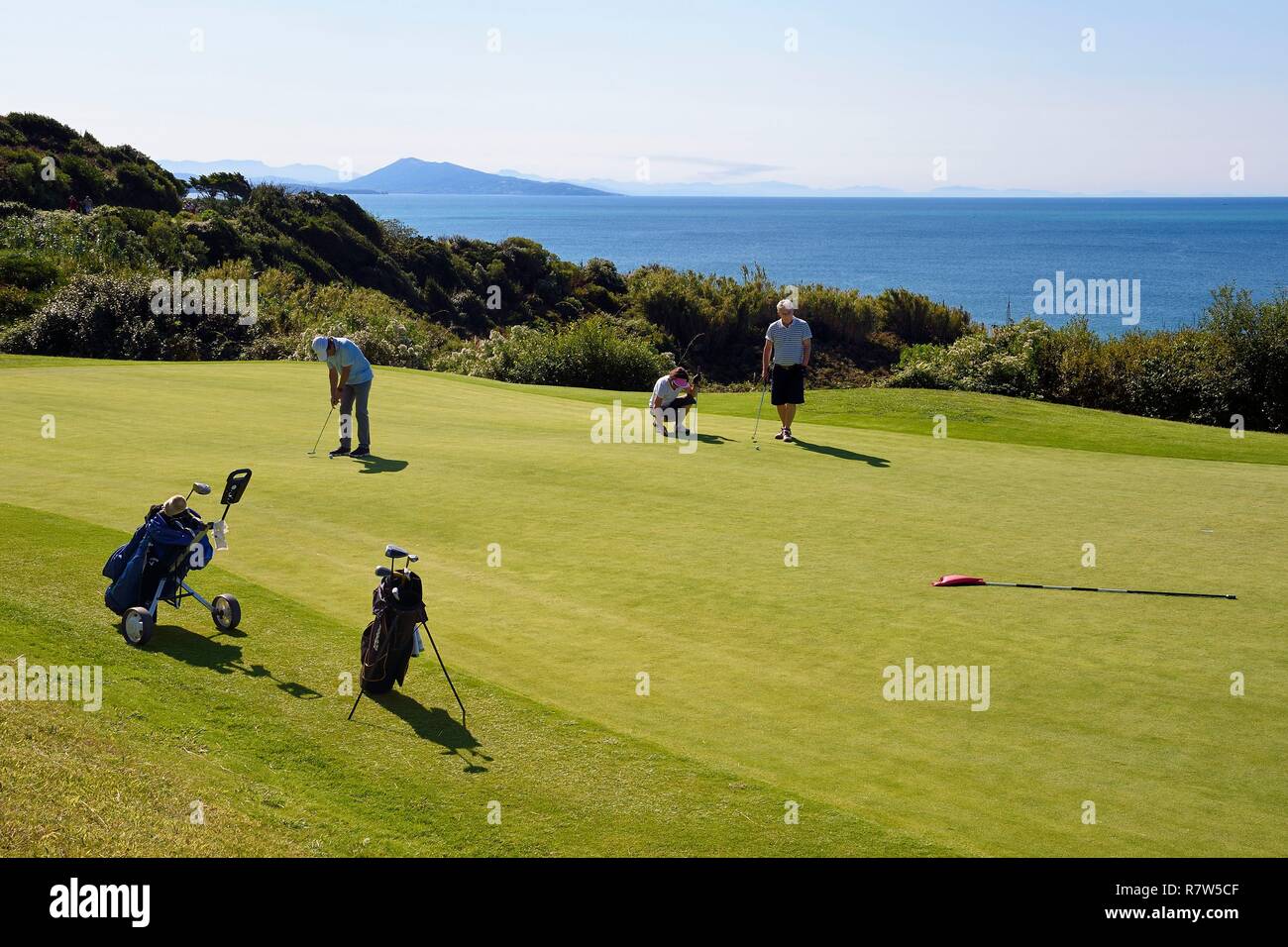 Golf de biarritz france hi-res stock photography and images - Alamy