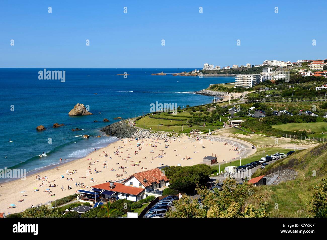 France, Pyrenees Atlantiques, Basque Country, Biarritz, the Ilbarritz ...