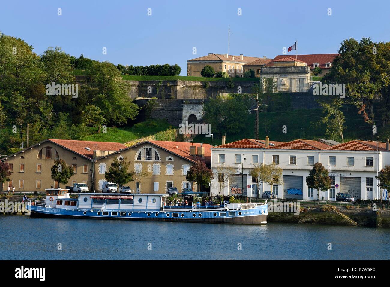 France, Pyrenees Atlantiques, Basque Country, Bayonne, the citadel by ...
