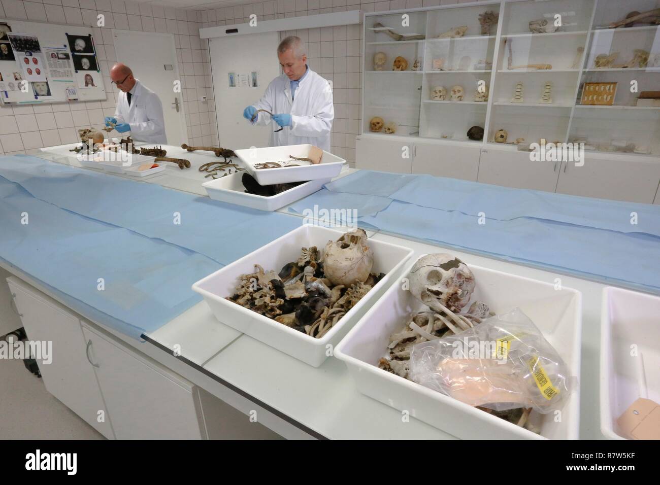 France, Val d'Oise, Pontoise, Criminal Investigation Institute of the ...