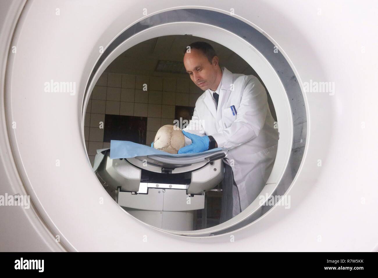 France, Val d'Oise, Pontoise, Criminal Investigation Institute of the ...