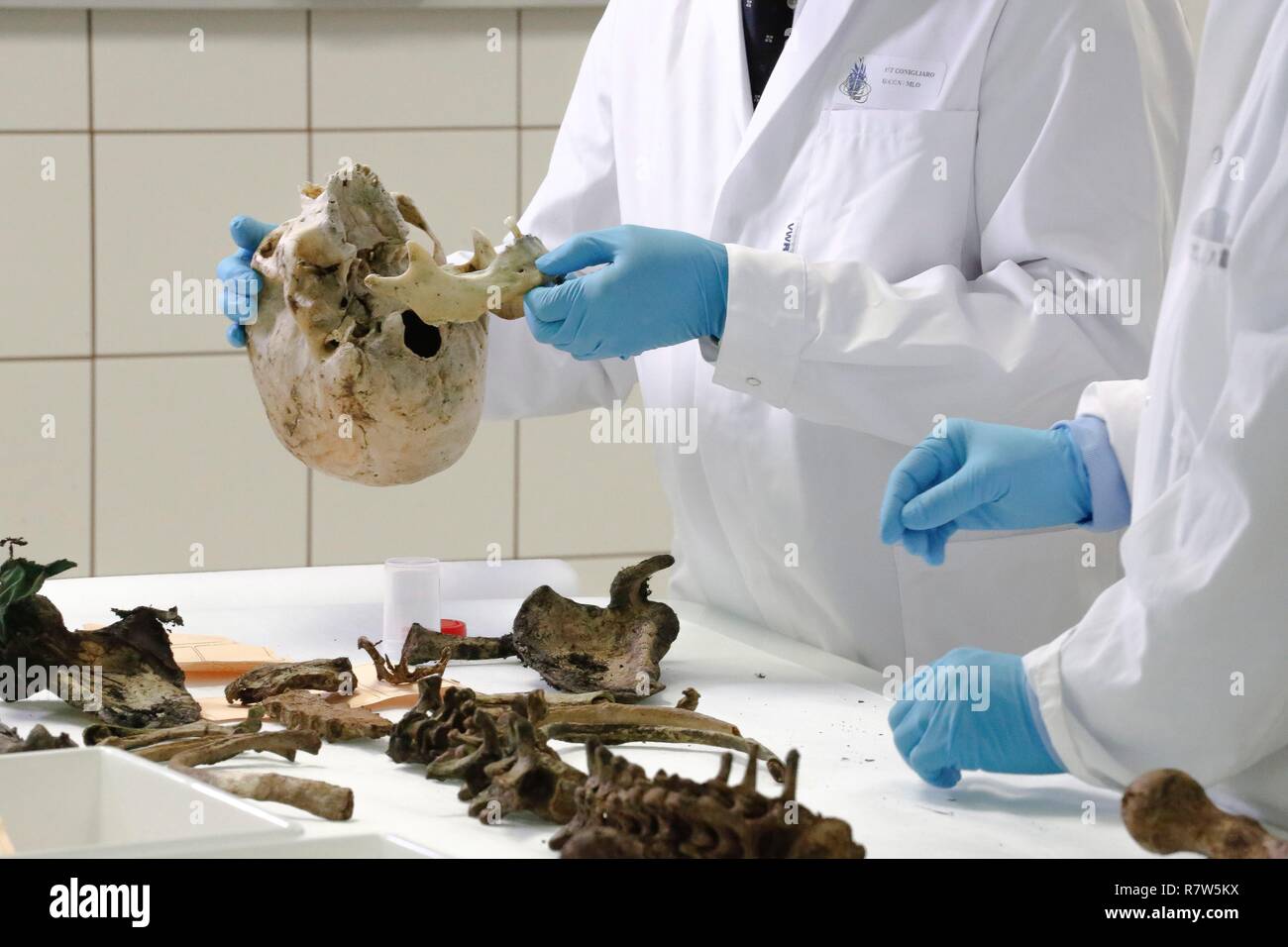 France, Val d'Oise, Pontoise, Criminal Investigation Institute of the ...